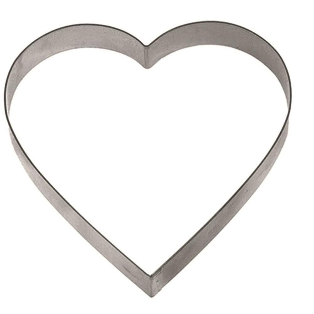 Pepperkakeform, stor, Hjerte